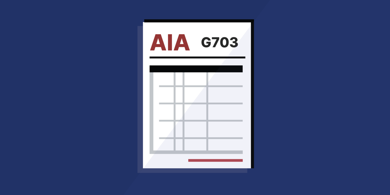 Subcontractor's Guide to the AIA G703 Continuation Sheet | Procore