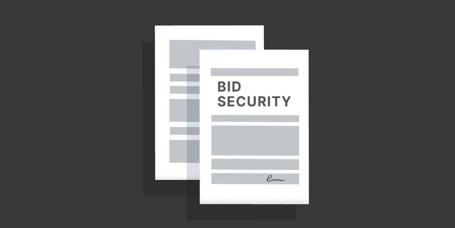 Bid Security in Construction: How Project Owners & Contractors Benefit ...